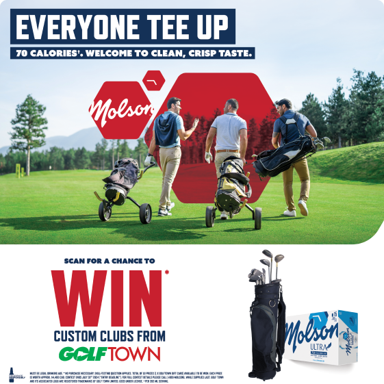Molson Ultra - Golf Town Custom Clubs - Regional - STW – Quarter to ...
